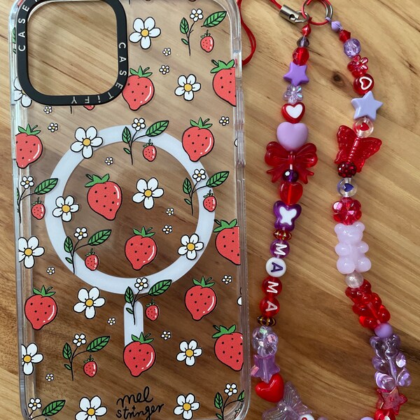 Customized Phone Chain, Personalized Phone Chain, Make Your Own Phone ...