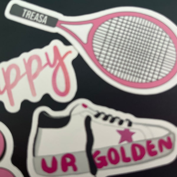 Custom Tennis Sticker | Custom Sport Sticker | Tennis Stickers | Team ...