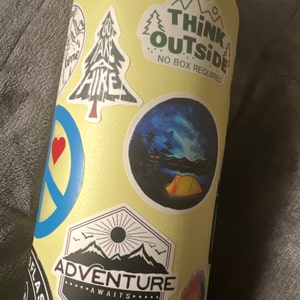 50 Outdoor Camping Hiking Stickers Pack Nature Set Lot - Etsy