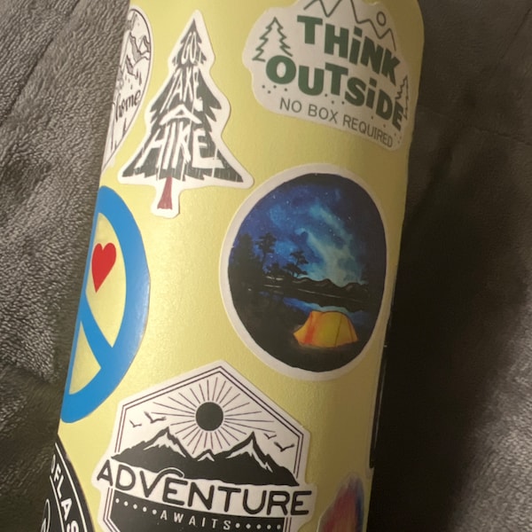 50 Outdoor Camping Hiking Stickers Pack Nature Set Lot - Etsy