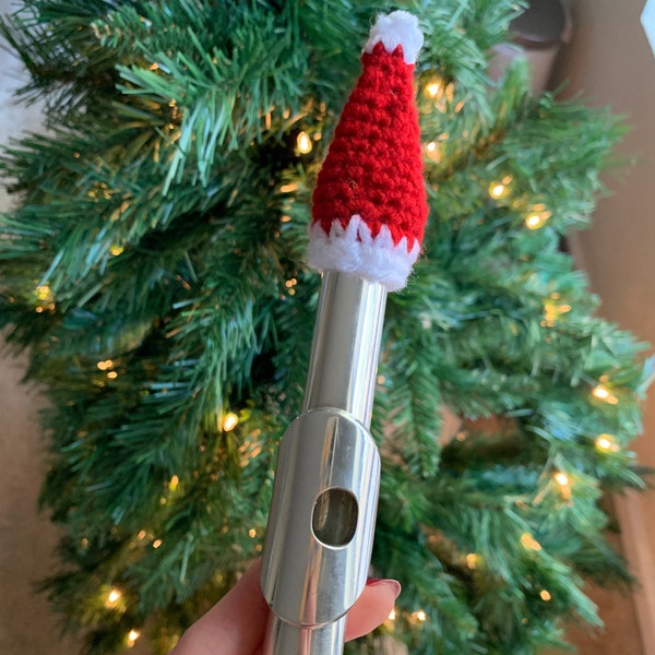 Flutehats, Little Crochet Hat for the Flute, Santa Hat - Etsy