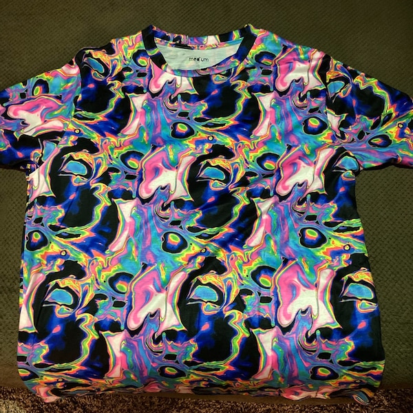 Odesza Style Holographic Tee - Etsy