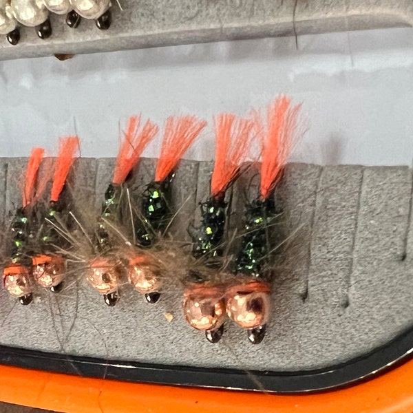 Top Secret Midge Flies, (3 Pack) Trout Flies, Fly Fishing Flies, Midge ...