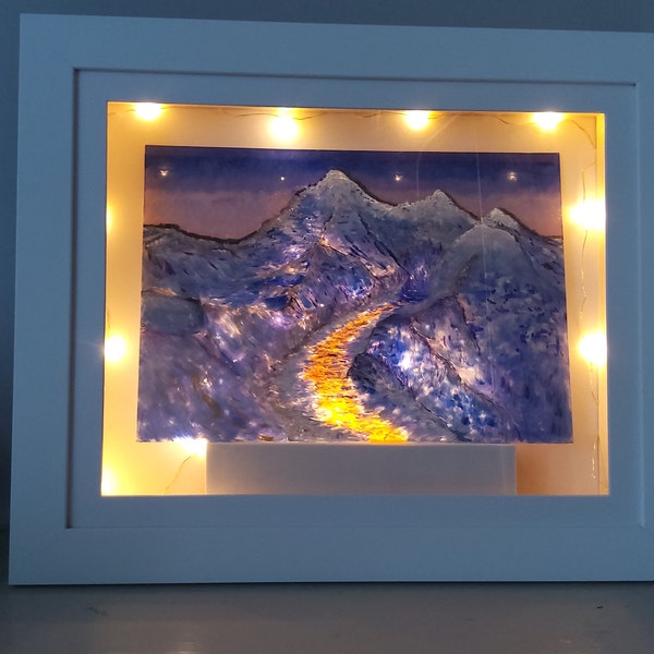 RECTANGLE Oblong Extra Deep Shadow Box Display Frame New Solid Oak ...