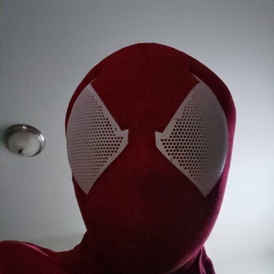 Spiderman Scarlet Mask - Etsy