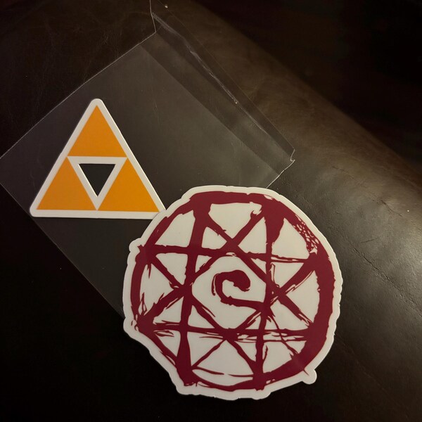 FMA Stickers - Vinyl Die-cut Stickers - Fullmetal Alchemist / Fullmetal ...