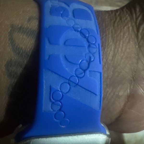 Zeta Phi Beta Sorority, Inc. Personalized Watch Band | Zeta Watch Band ...