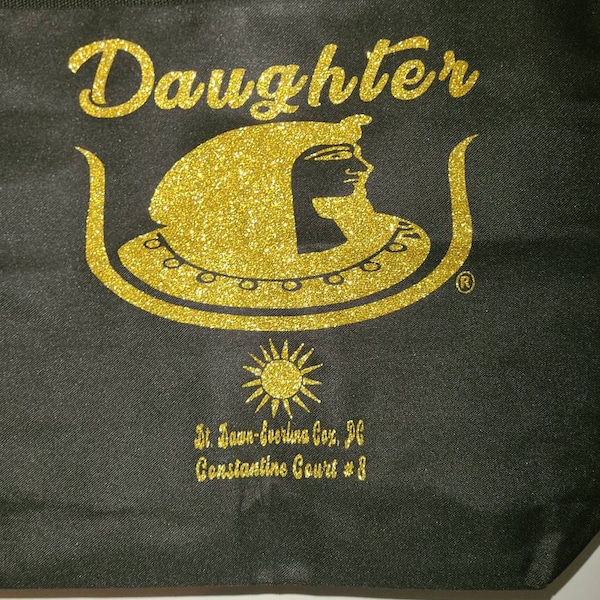 DOI Daughter of Isis PHA Zipper Tote Bag With Logo Image - Etsy