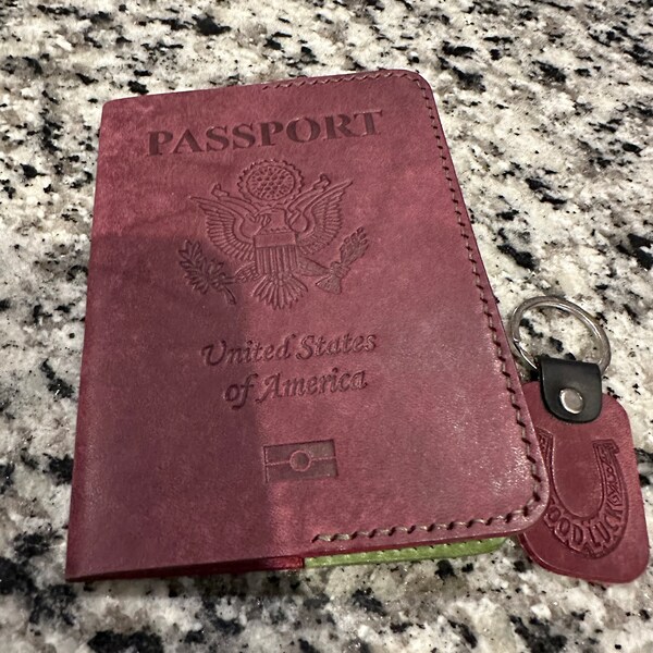 Leather Holder for Mexican Passport, Mexico Passport, Gift for ...