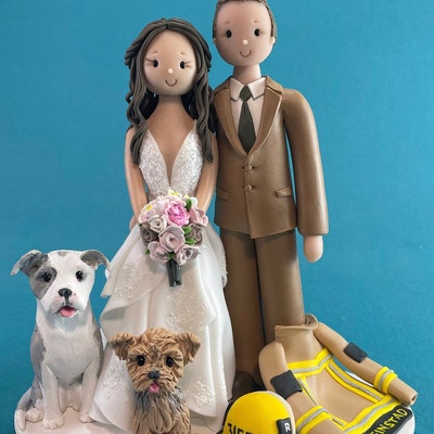 Horror Film Inspired Wedding Cake Topper Customized by - Etsy