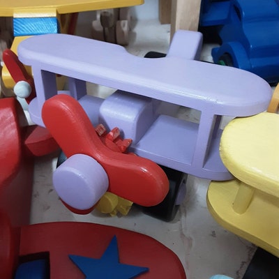 Automata Airplane Wooden Toy PDF Plan Wooden Toys Kids Toys - Etsy