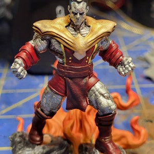 Vampire Lord and Bat Mount 32mm Scale Dnd Miniature - Etsy