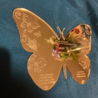 Butterfly Shape Table Numbers, Table Decor, Acrylic Wedding Table ...