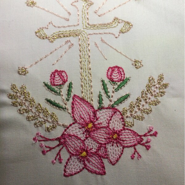Cross Embroidery Designs - Religious Embroidery Design Machine ...