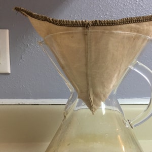 Reusable Organic Cotton Number 2 Cone Style Coffee Filters - Etsy