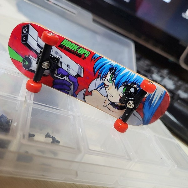 Fingerbomb Sk8boards Complete Custom Retro Style Fingerboard (BF) - Etsy