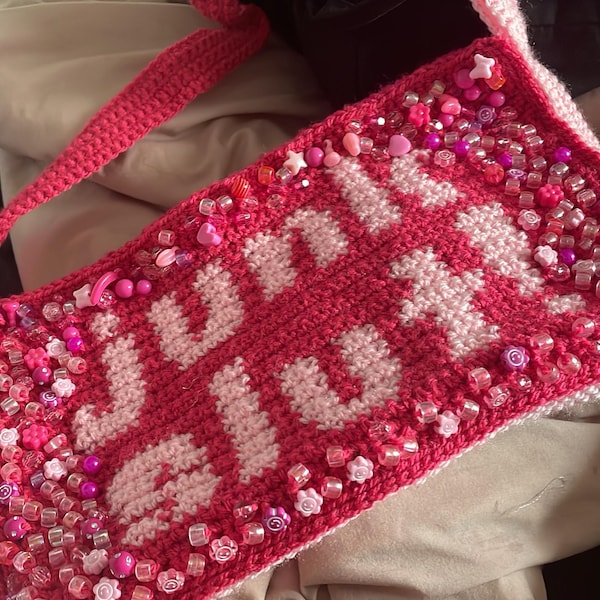 PDF PATTERN: Crochet Alphabet Appliques With Color Chart (alpha Pattern ...