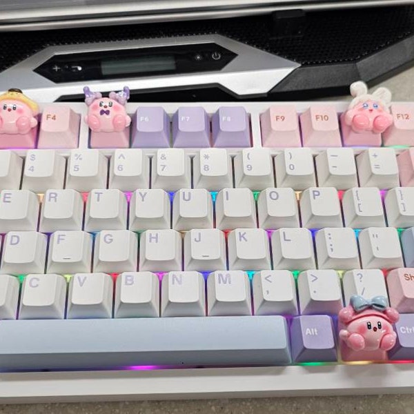 Kawaii Duck Character Keycaps, Goose Keycap, Animal Keycaps, Cute ...