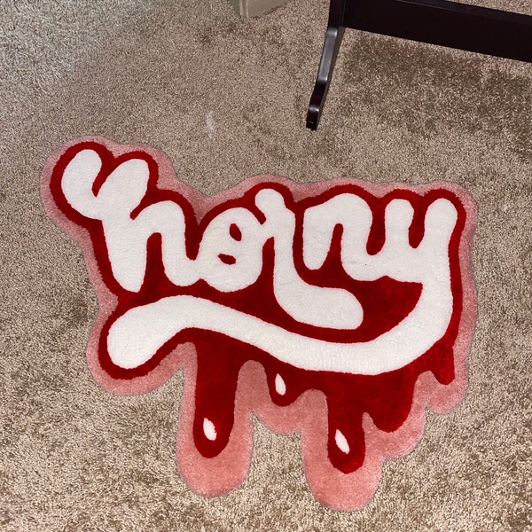 Hand Tufted Wavy Rug / Handmade Rug, Tuft Rug, Housewarming Gifts ...