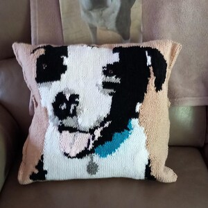 Knitting Pattern PDF Download - Staffie/staffordshire Bull Terrier Pet ...