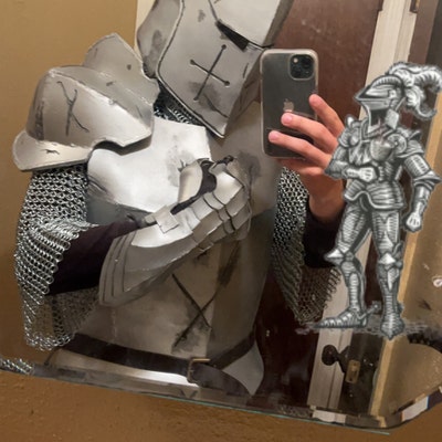 EVA Foam Knight Gauntlet Template - Etsy
