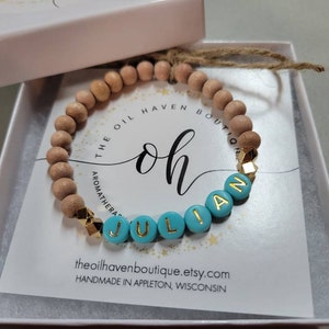 Sea Turtle Mother of Pearl Diffuser Bracelet Essential - Etsy