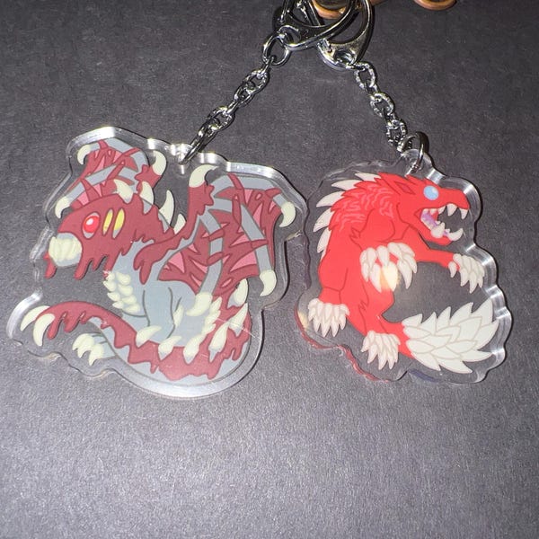 Godzilla Charm - King Ghidora - Mothra - Mecha King Ghidorah ...