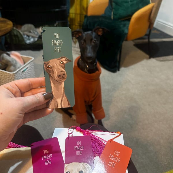 Labrador Bookmark, Dog Bookmark, Bookmark, Dog Gift, Labrador Gift, Fun ...