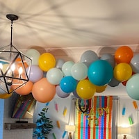 On Cloud Wine Balloon Banner Birthday Party for Her Balloon Letters ...