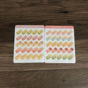 Stickers Bundle Japan Bullet Journal Stickers Planner | Etsy