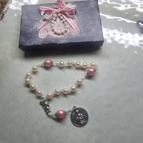 Chaplet for the Holy Souls in Purgatory, Our Lady's 13 Virtues Chaplet ...