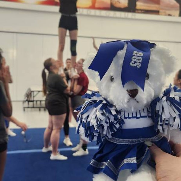 Personalized Cheerleading Plush Bear, Custom All-star Cheer Bears ...