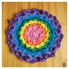 Mandala Crochet PATTERN, CHAKRA Mandala 40 Cm in Cotton THREAD - Etsy