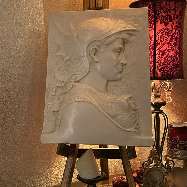 Renaissance Relief. Scipio by Verrocchio. 51 X 38cm (20.08 X 14.96in ...