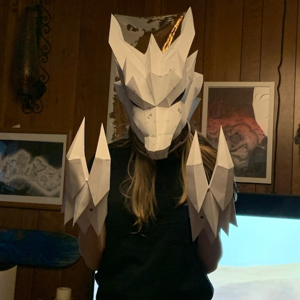 Dragon Claws, Dinosaur Claws | DIY Paper Claws, Printable Template ...