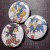 Rouge the Bat Buttons | Sonic Pins - Etsy