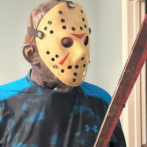Angry Jason Voorhees Style Sculpted Polyurethane Hockey Mask - Etsy
