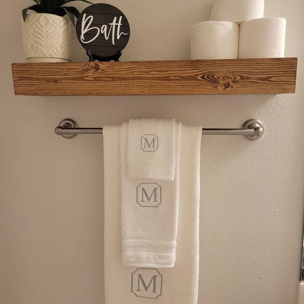 3D Lettered Shiplap Bath Sign - Etsy