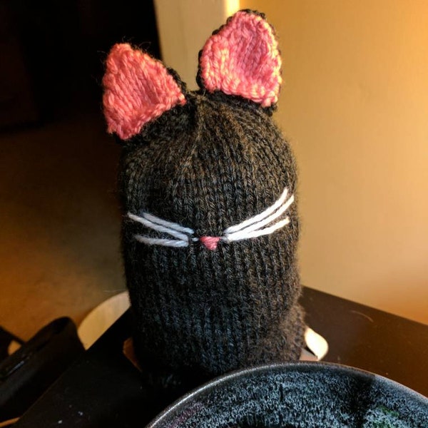 Baby Cat Hat KNITTING PATTERN // Cat Ear Hat Pattern // Baby Knit Hat ...