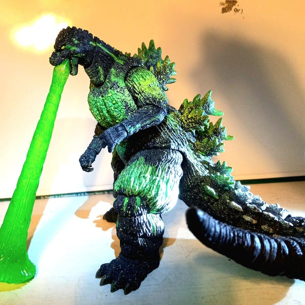 S.H. Monsterarts Godzilla 2021 Custom (godzilla Vs. Kong Figure) - Etsy