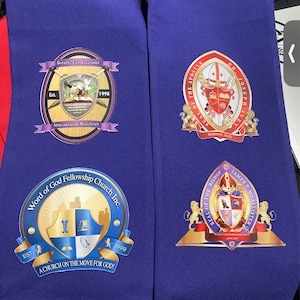 Church Logo Seal Blue Ministry Svg Vector Template DIY, Editable Svg ...