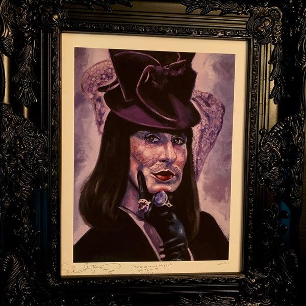 Classic A Christmas Carol Scrooge Art Print Painting - Holiday Home ...