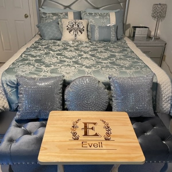 NFL TV Tray Table, Custom Tv Tray, Laser Engraved Table, Personalized ...