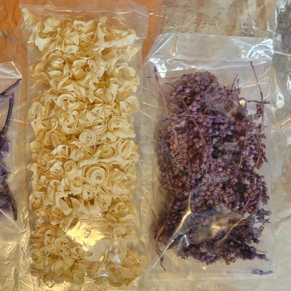 Coco Flowers (natural), Unscented Botanicals for Potpourri or Bowl ...