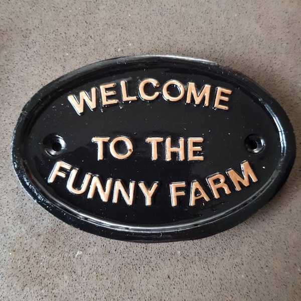 Welcome to the Funny Farm - Etsy