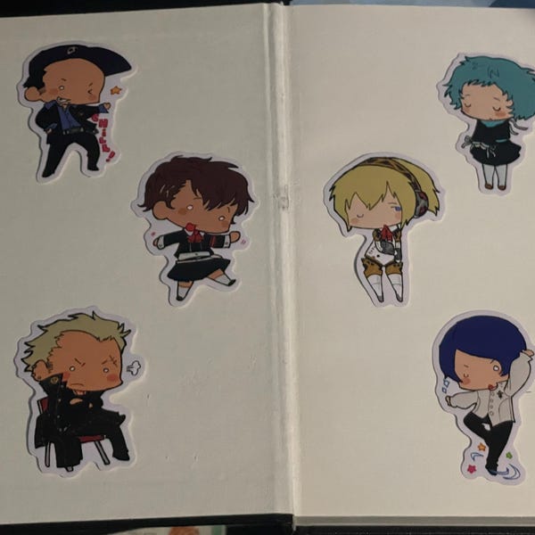 Persona Cast Stickers - Etsy