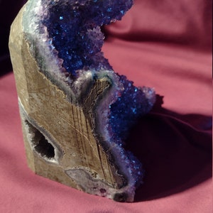 Strange Specimen Amethyst Geode, Raw Purple Crystal Cluster - Etsy