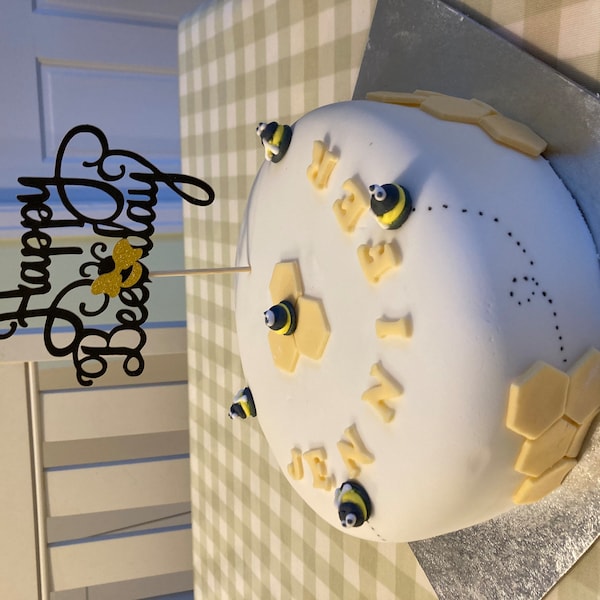 Edible Sugar Bees- Fabulous & Handmade in the UK! - Etsy