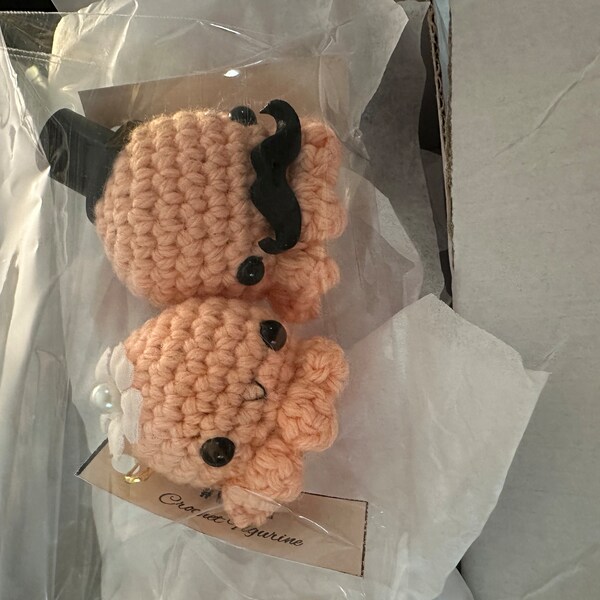 Frank the Frog. Crochet Frog Figurine, Crochet Miniature, Amigurumi ...