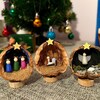 Nativity in A Nutshell - Set of Three Handmade Walnut Shell Decorations ...